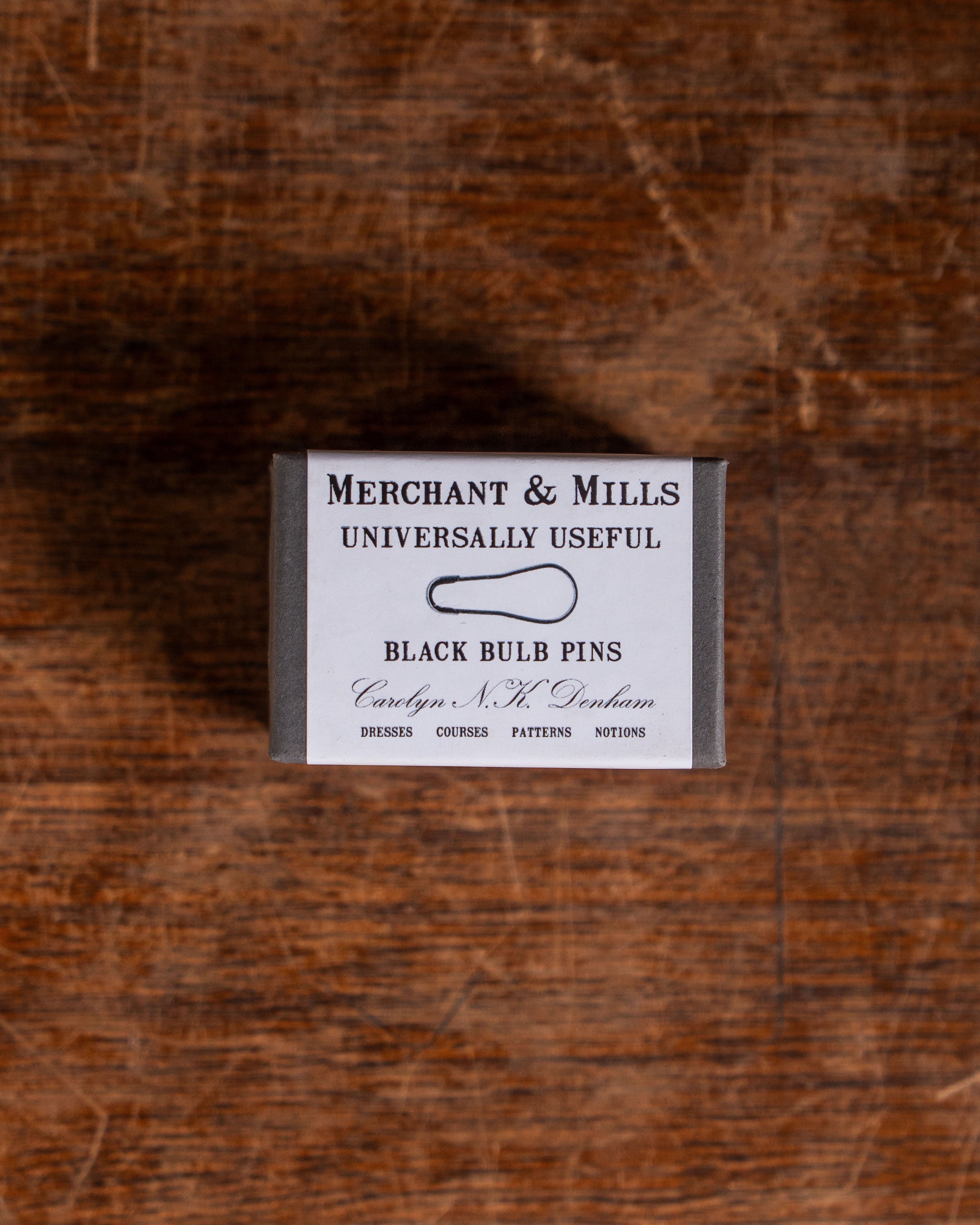 Merchant & Mills Black Bulb Pins