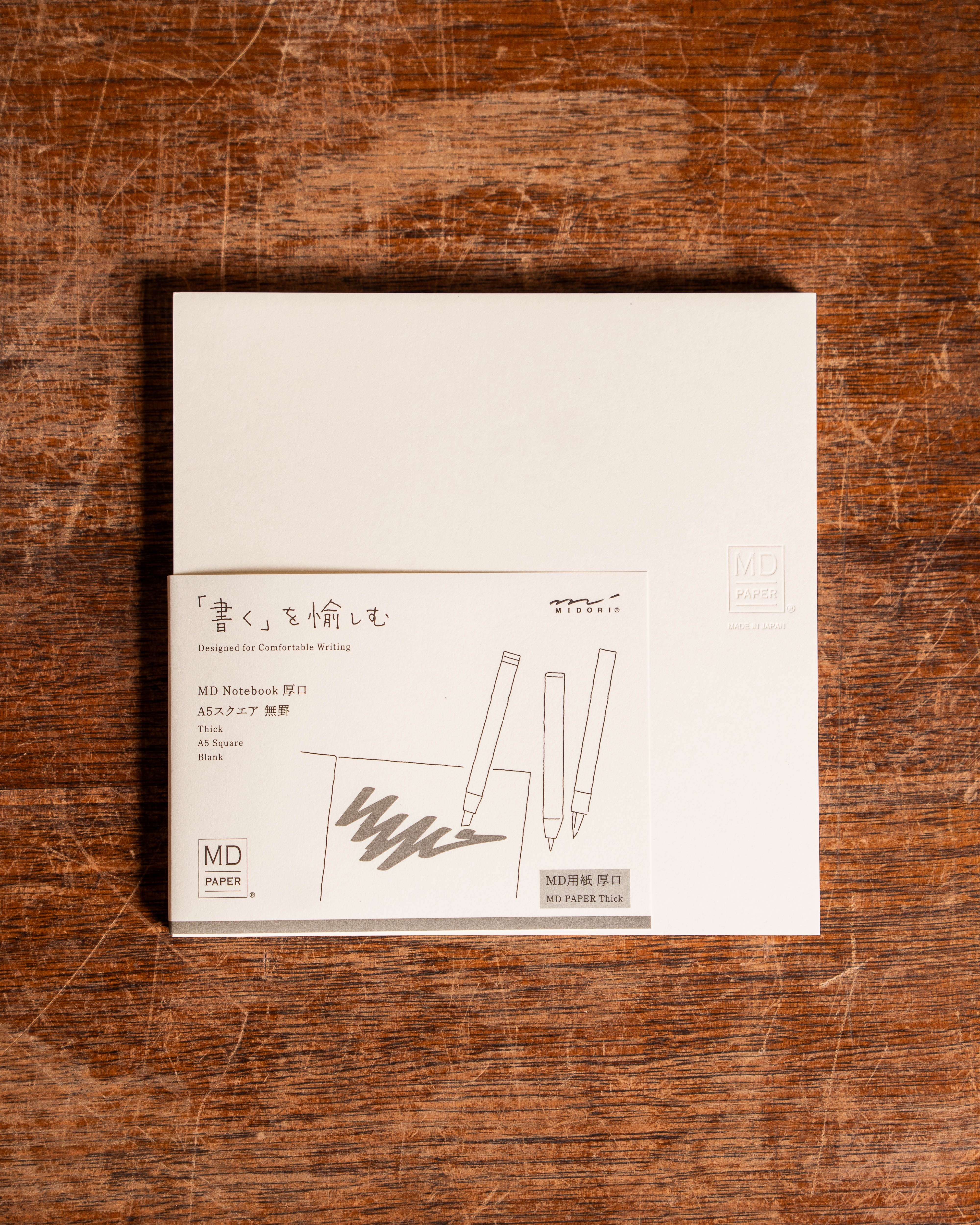 Midori Md Notebook Thick A5 – The Hub General Store