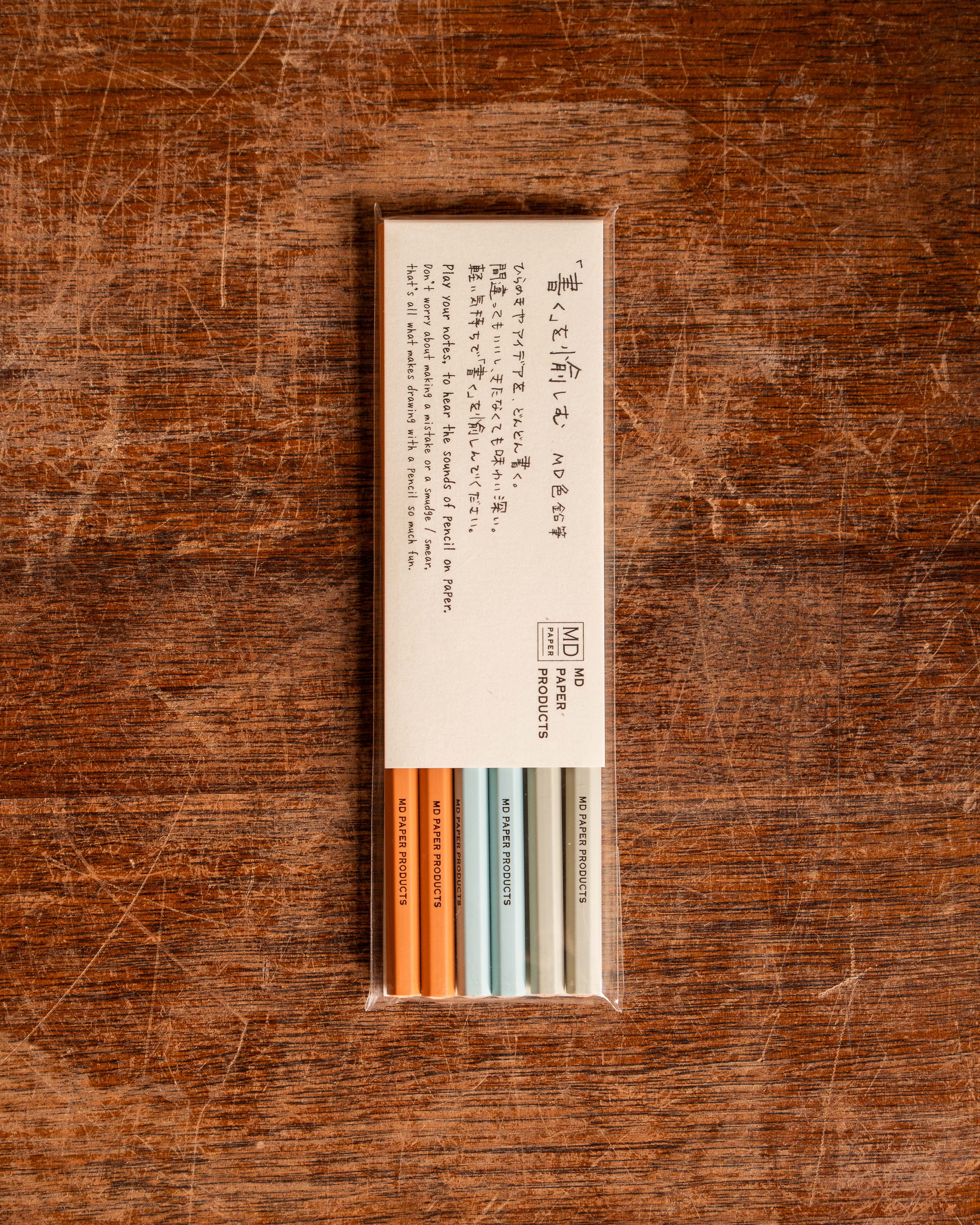 Midori Pencil Colour Packet Of 6 – The Hub General Store