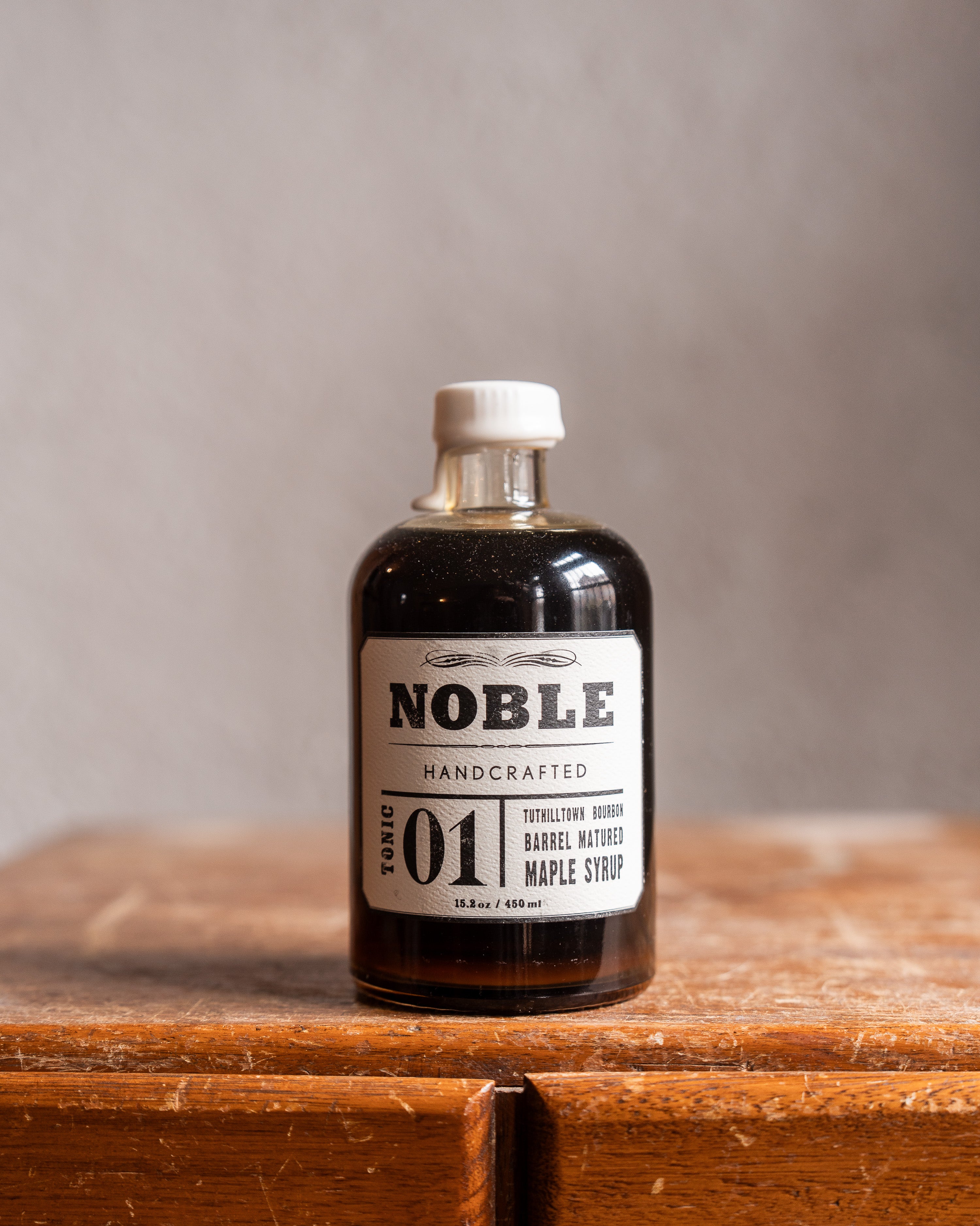 Noble Tonic 01 Tuthilltown Bourbon Barrel Matured Maple Syrup – The Hub ...