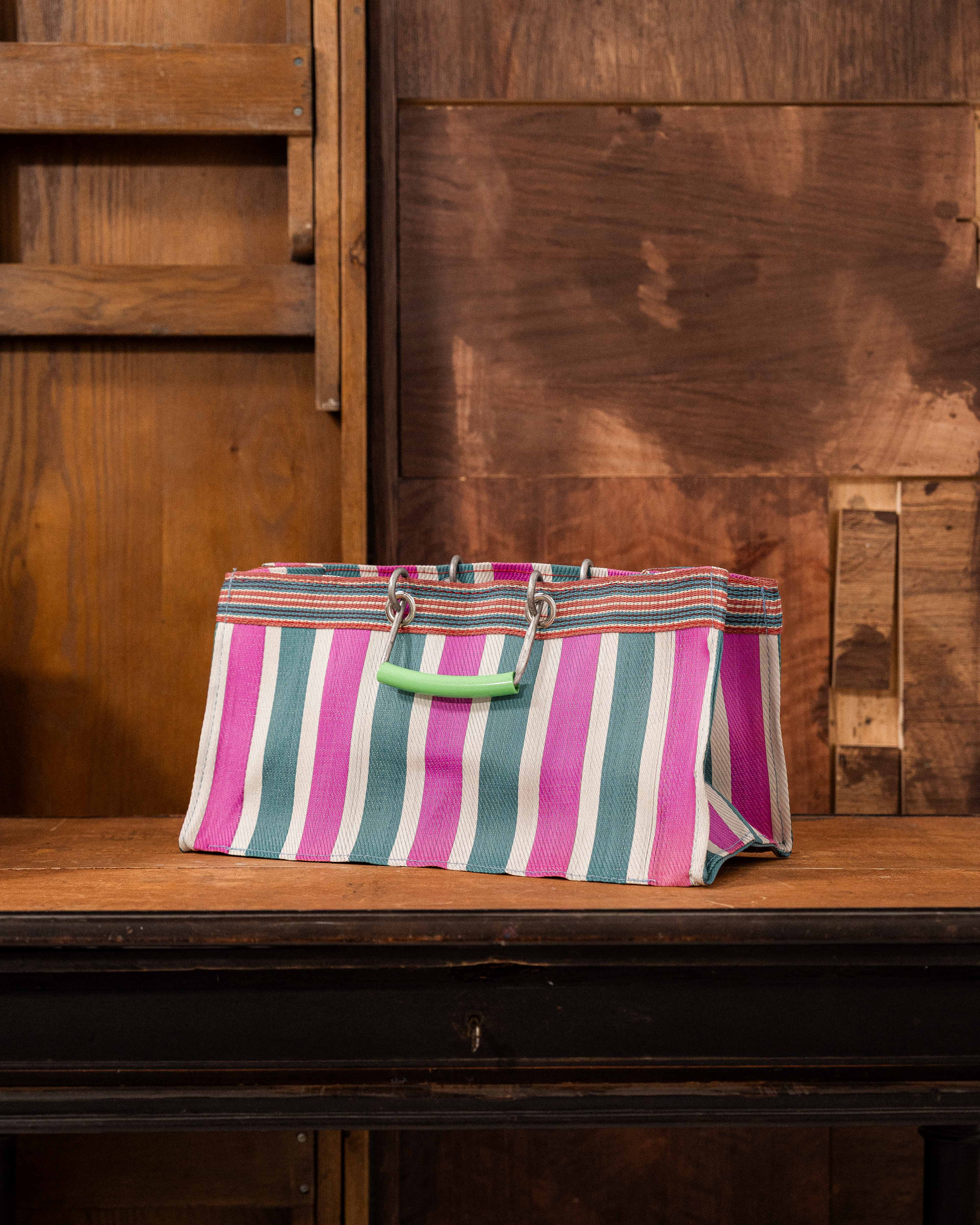 Puebco Recycled Plastic Stripe Bag Wide – The Hub General Store
