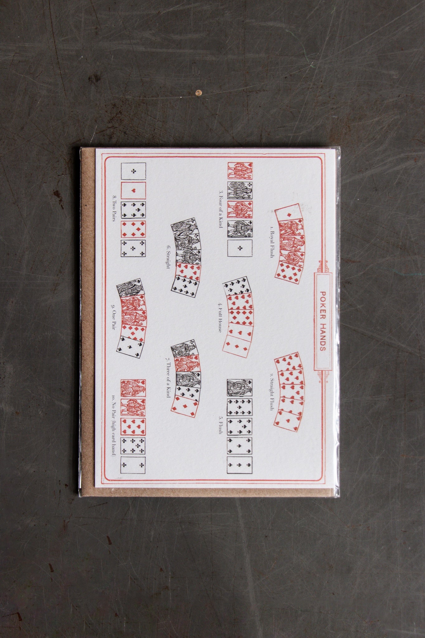 The Pattern Book Press Poker Hands – The Hub General Store