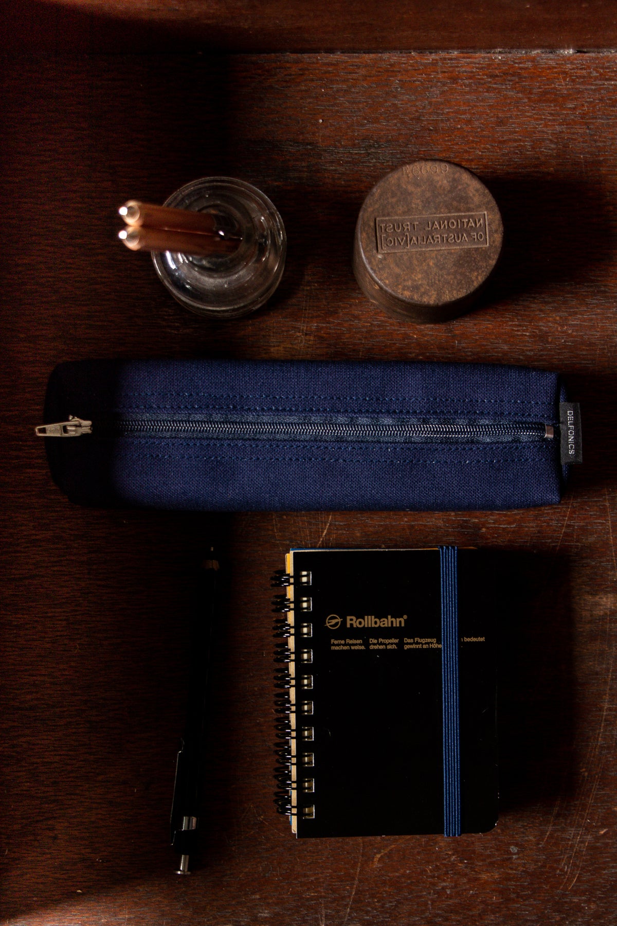 Delfonics Marek Canvas Box Pencil Case – The Hub General Store